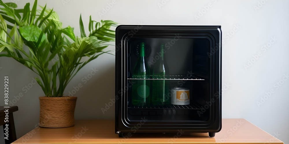 Empty black mini fridge in office break room causing frustration among ...
