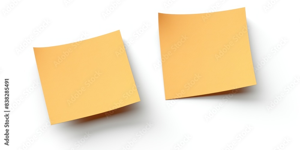 ภาพประกอบสต็อก Sticky post it note isolated on transparent or white ...