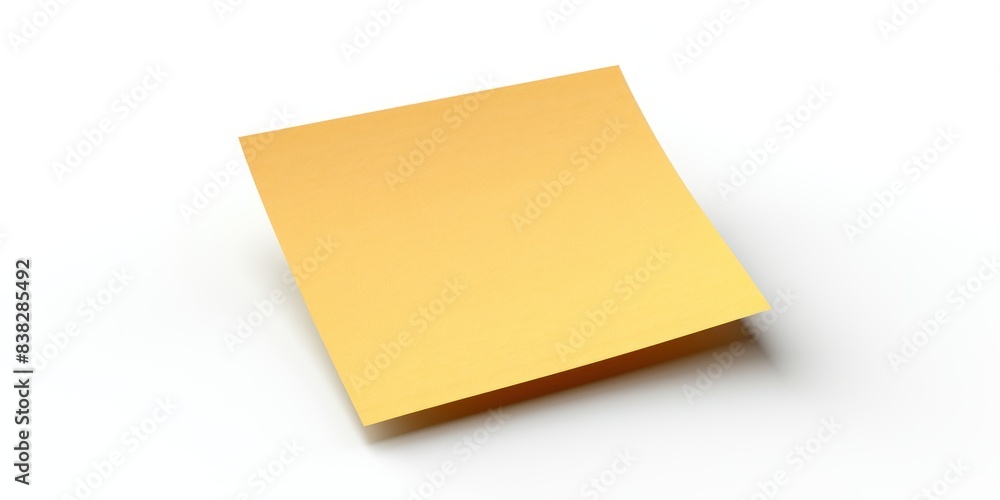 Sticky post it note isolated on transparent or white background memo ...