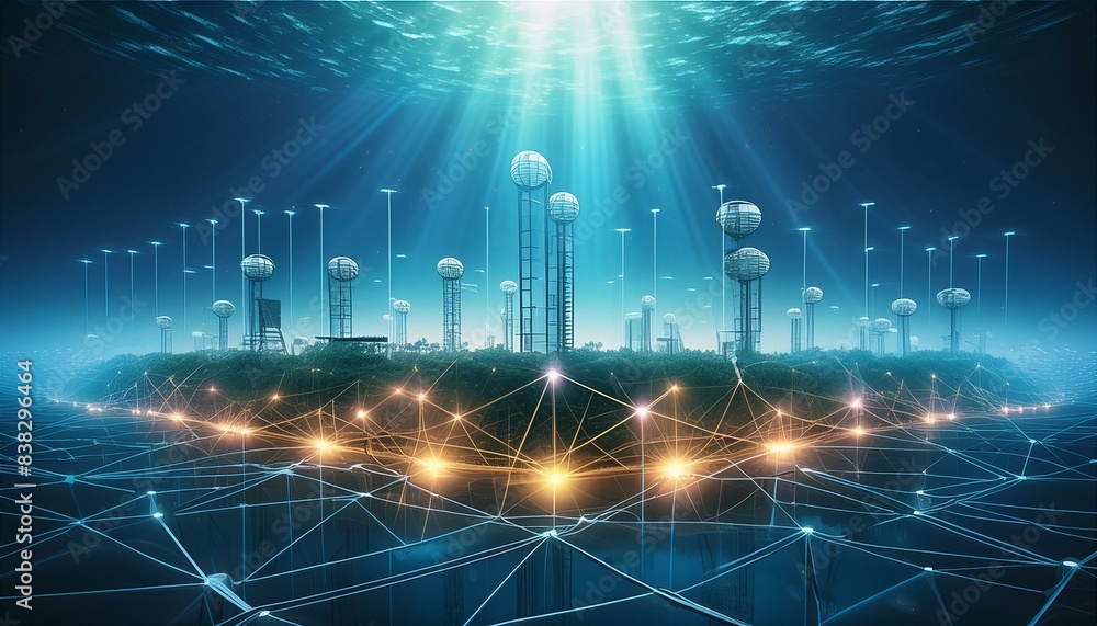 Illuminating the Depths: Bioluminescent Ocean Inspires Underwater ...