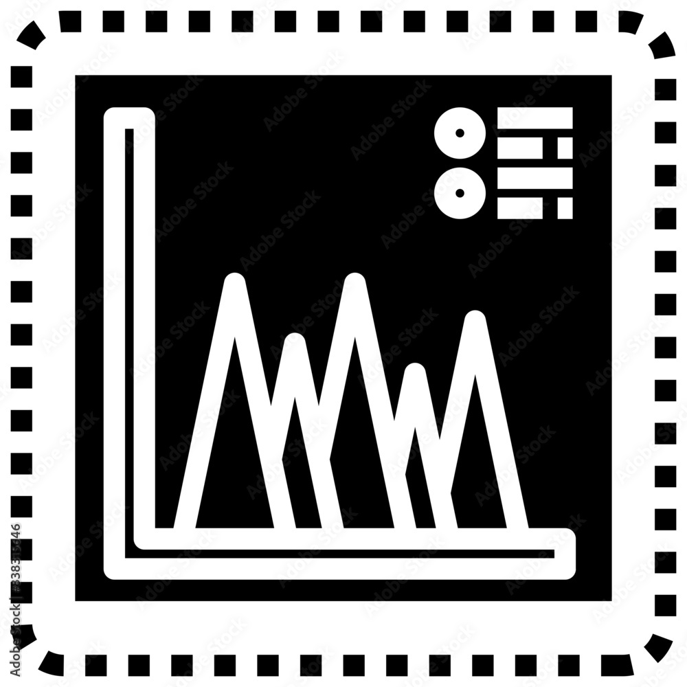 AREA GRAPH,mountain,area chart,integral,surface.svg Stock Vector ...