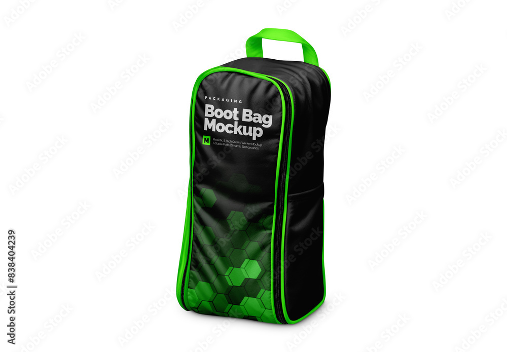 Boot Bag Mockup Stock Template | Adobe Stock
