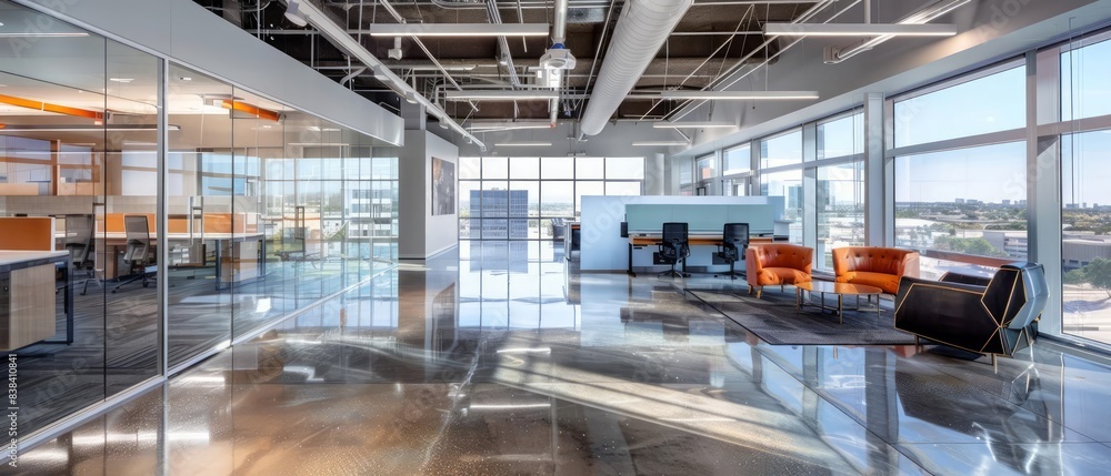 A hightech office where the corporate ethos centers on integrity ...