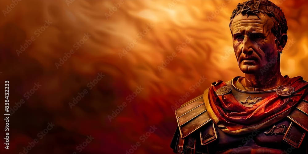 Julius Caesar Iconic Roman General Renowned for Military Prowess and ...