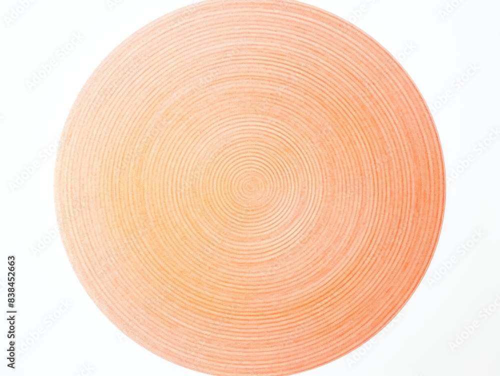 Bright thin barely noticeable circle background pattern isolated on ...