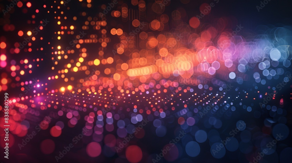 Pixel disintegration background with decay effect Dispersed dotted ...