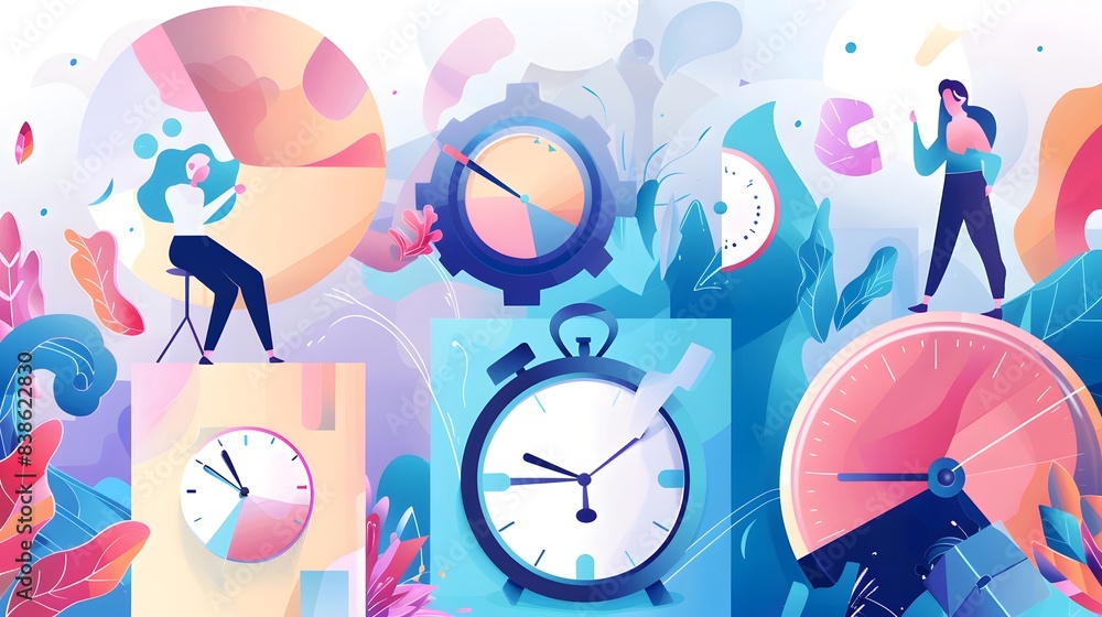 Managing position abstract concept vector illustration set. Honesty and ...