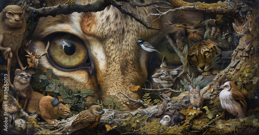 "The Secret Animal Society: Depicting a world where animals have formed ...