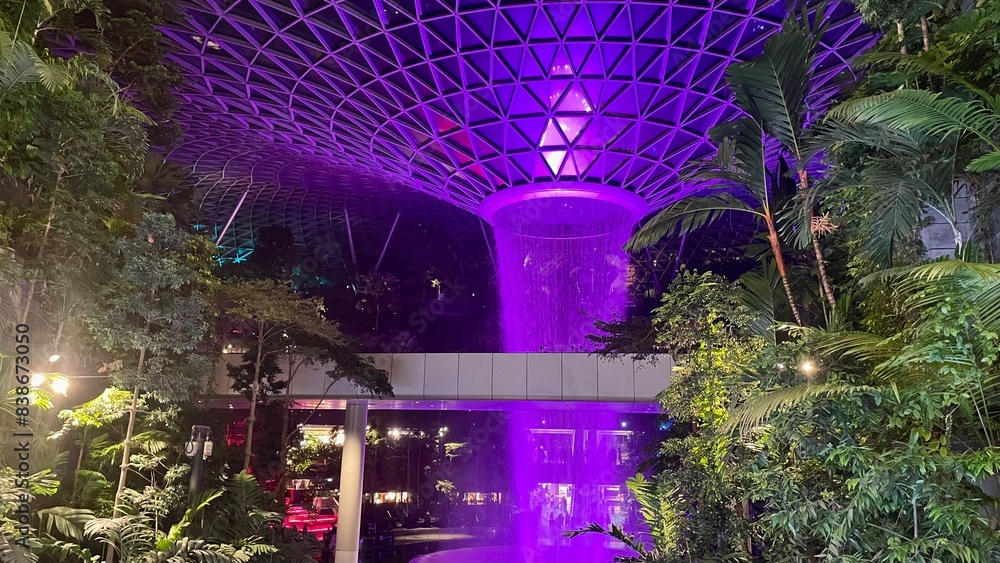 Singapore - 01 June 2024: Jewel Changi Airport is a new terminal ...