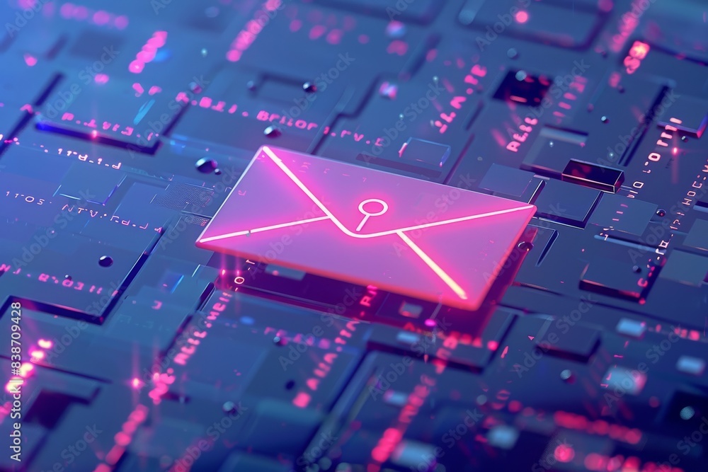 An animated infographic showing the benefits of using encrypted email ...