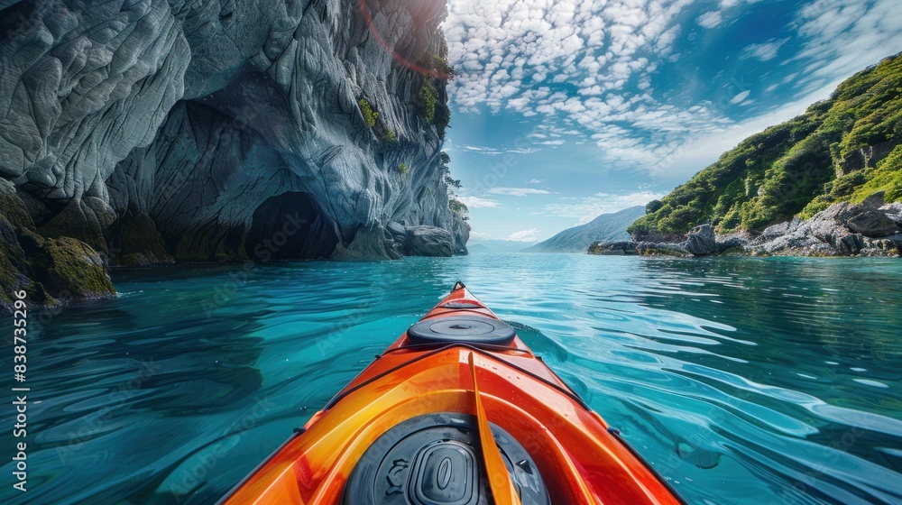 Paddle through the tunnel rocks and immerse yourself in the beauty of ...