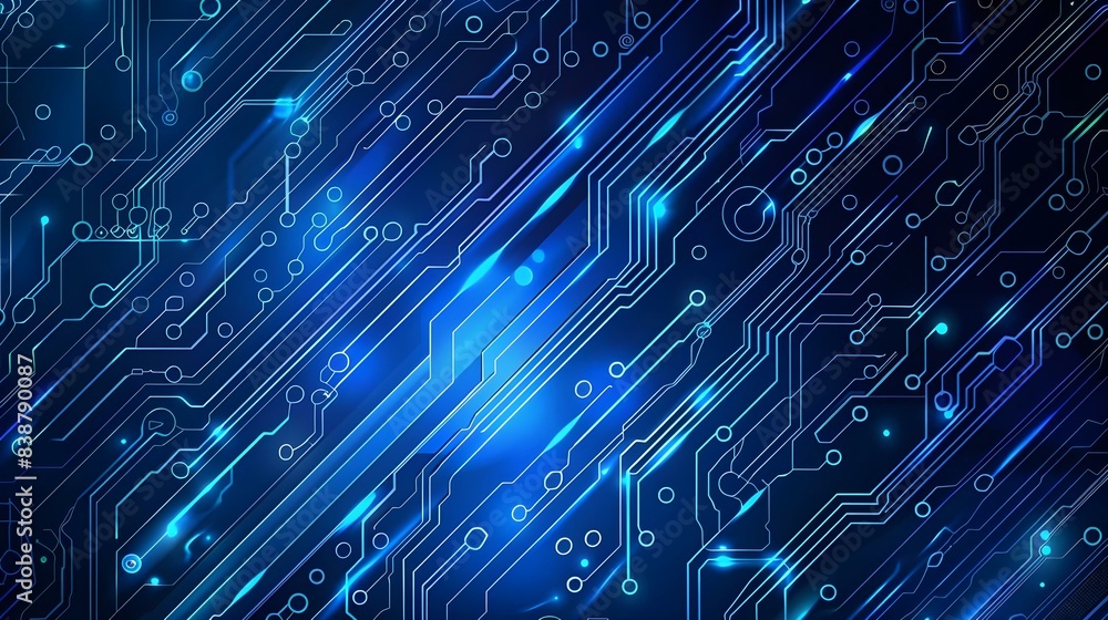 Modern technology circuit board texture background Stock Photo | Adobe ...