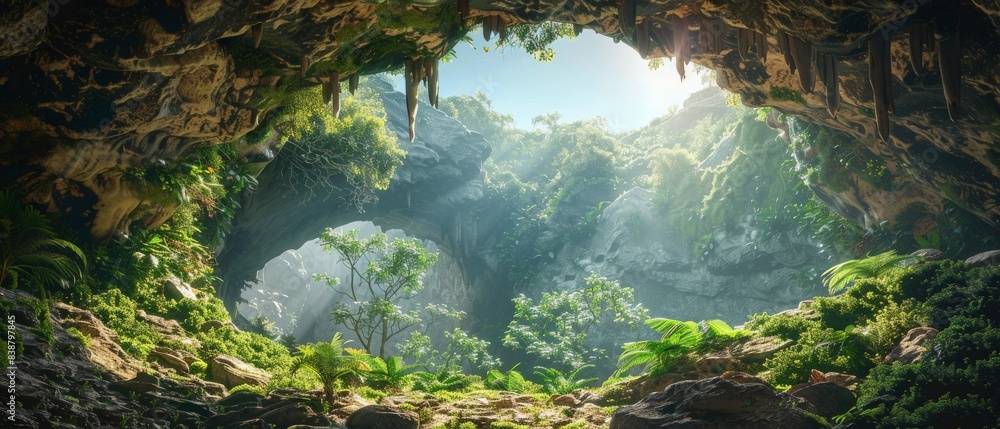 The endless cave, a fascinating marvel of nature, amazes with its ...