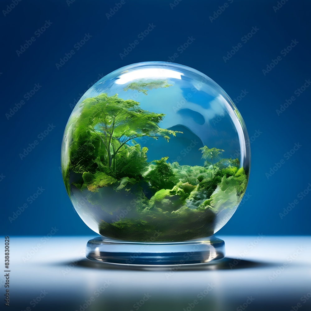 greenery on earth, world environment day special , Stock Illustration ...