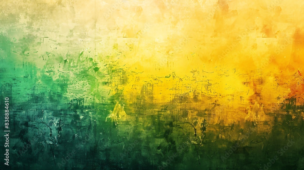 Abstract gradient background with yellow and green colors. blurred ...
