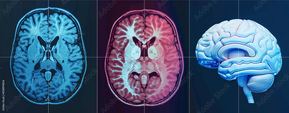 X-ray cross-section of a human brain Stock Illustration | Adobe Stock