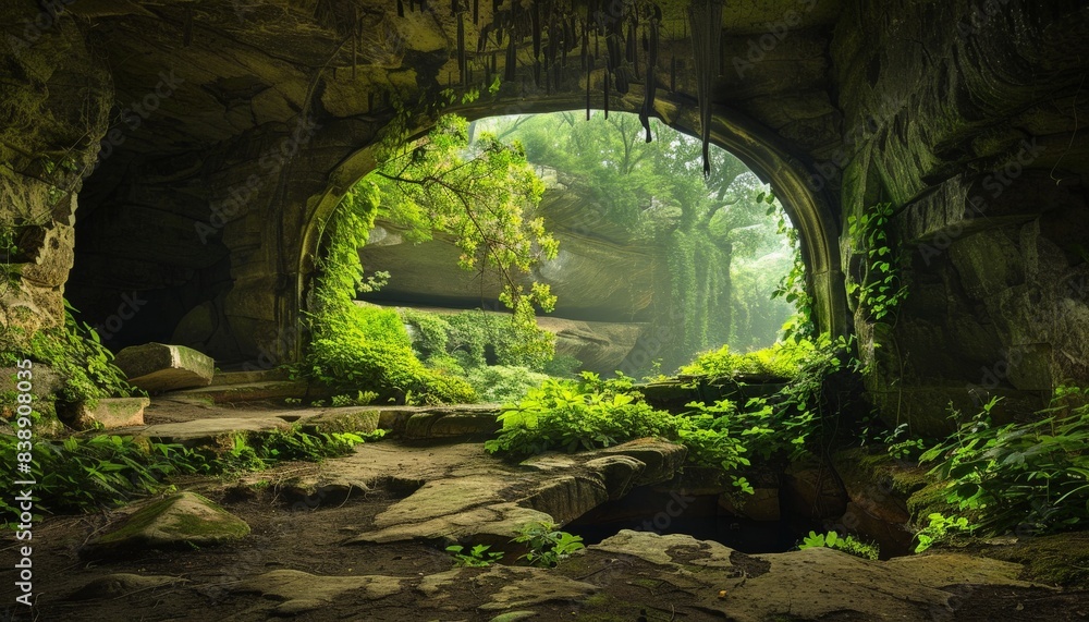 The endless cave, a fascinating marvel of nature, amazes with its ...