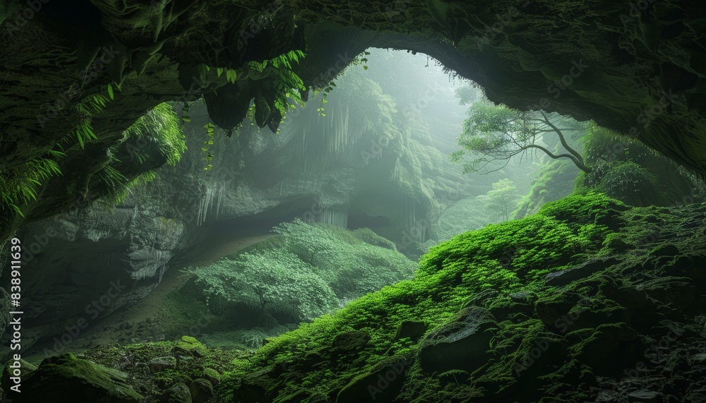 The endless cave, a fascinating marvel of nature, amazes with its ...