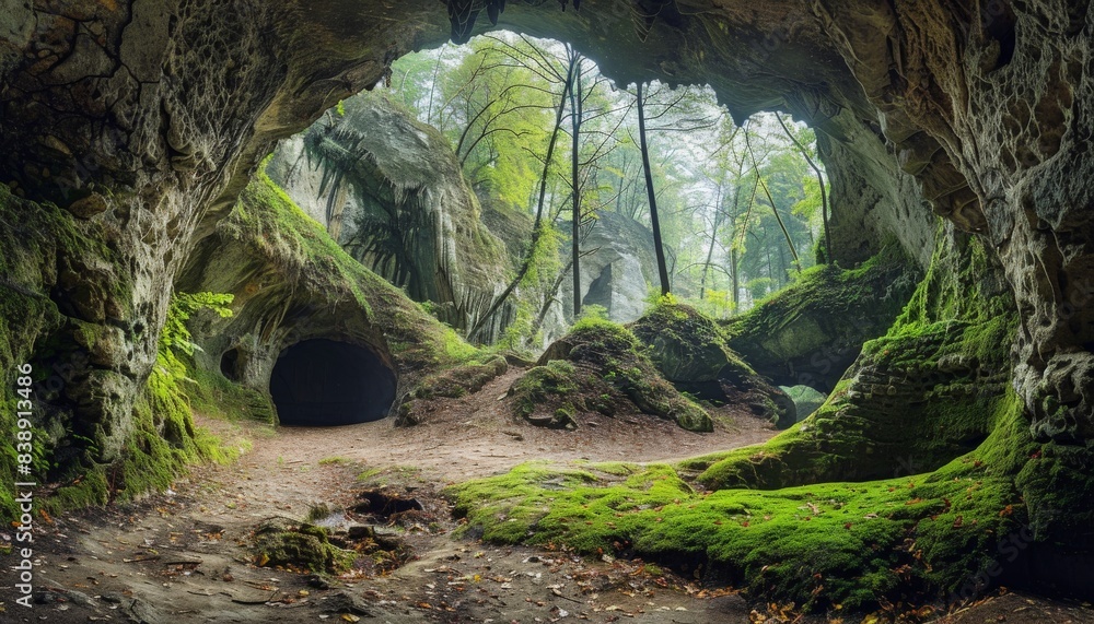 The endless cave, a fascinating marvel of nature, amazes with its ...