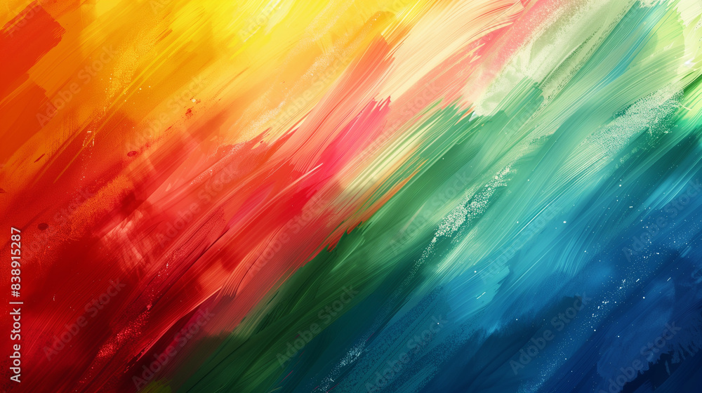 LGBTQ+ Pride month colorful background with written Pride month ...