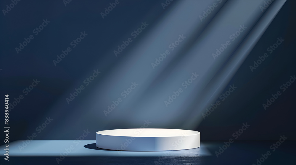 Minimal abstract light blue background for product presentation ...