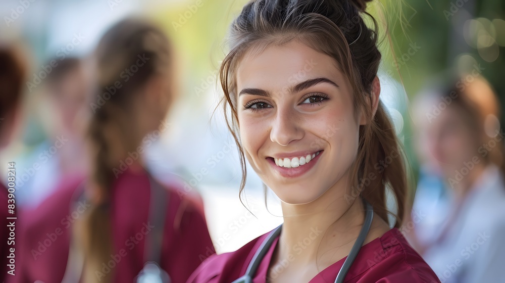 Celebrating International Nurses Day: Happy Portrait of Nurse Interns ...