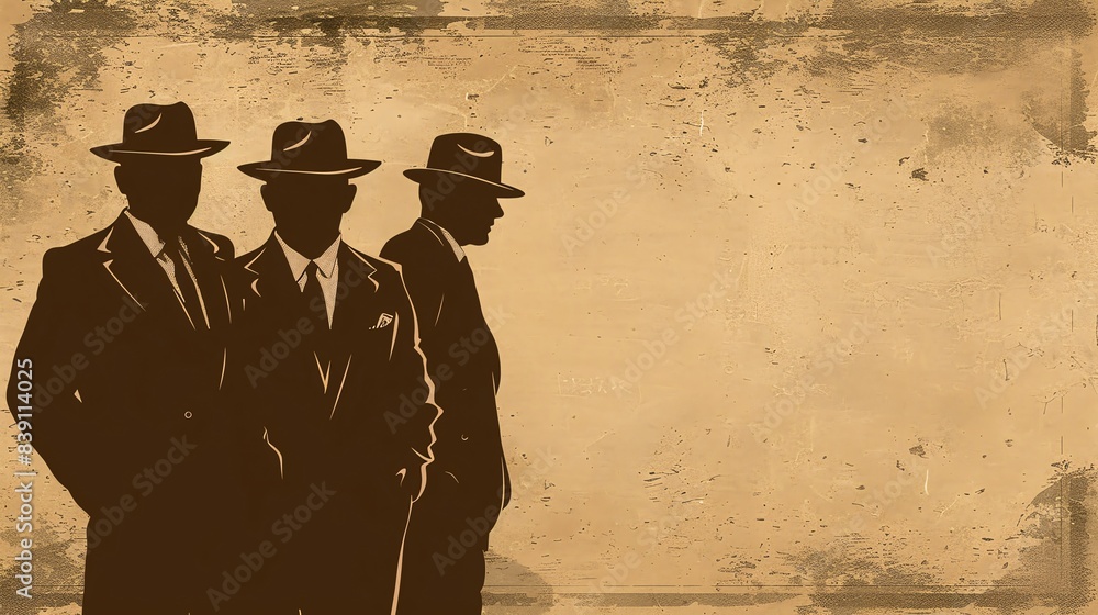 Rat Pack, border, background Wallpaper, blank in the middle, minimalism ...