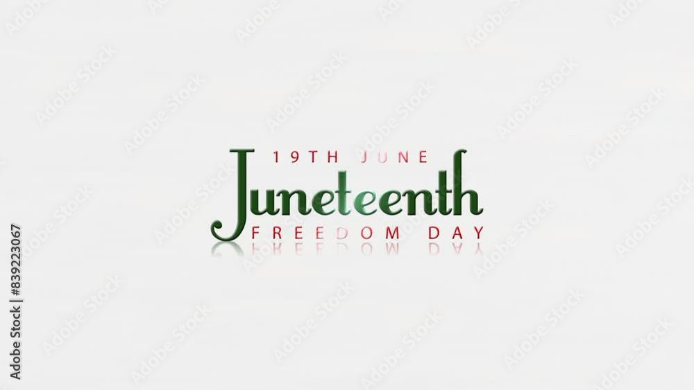 Simple Juneteenth Day, Happy Freedom Day, Celebrate Happy Freedom Day ...