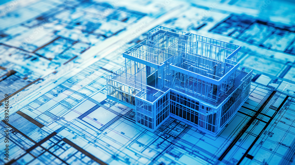 Architects and engineers utilize digital BIM technology to visualize ...