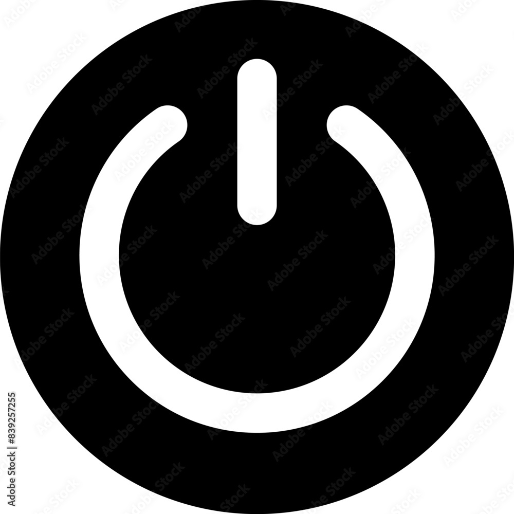 On off icon. Power Button. On-Off switch symbol in modern style for web ...