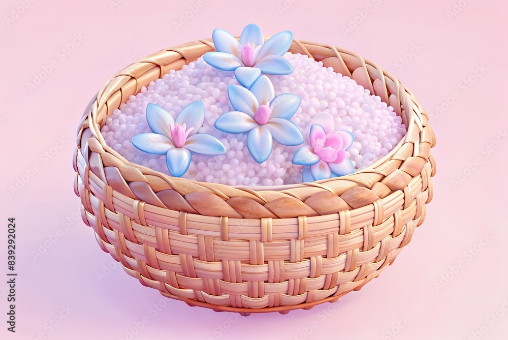 rice grain,flowers on rice grain,pastel rice,rice grain background,rice ...