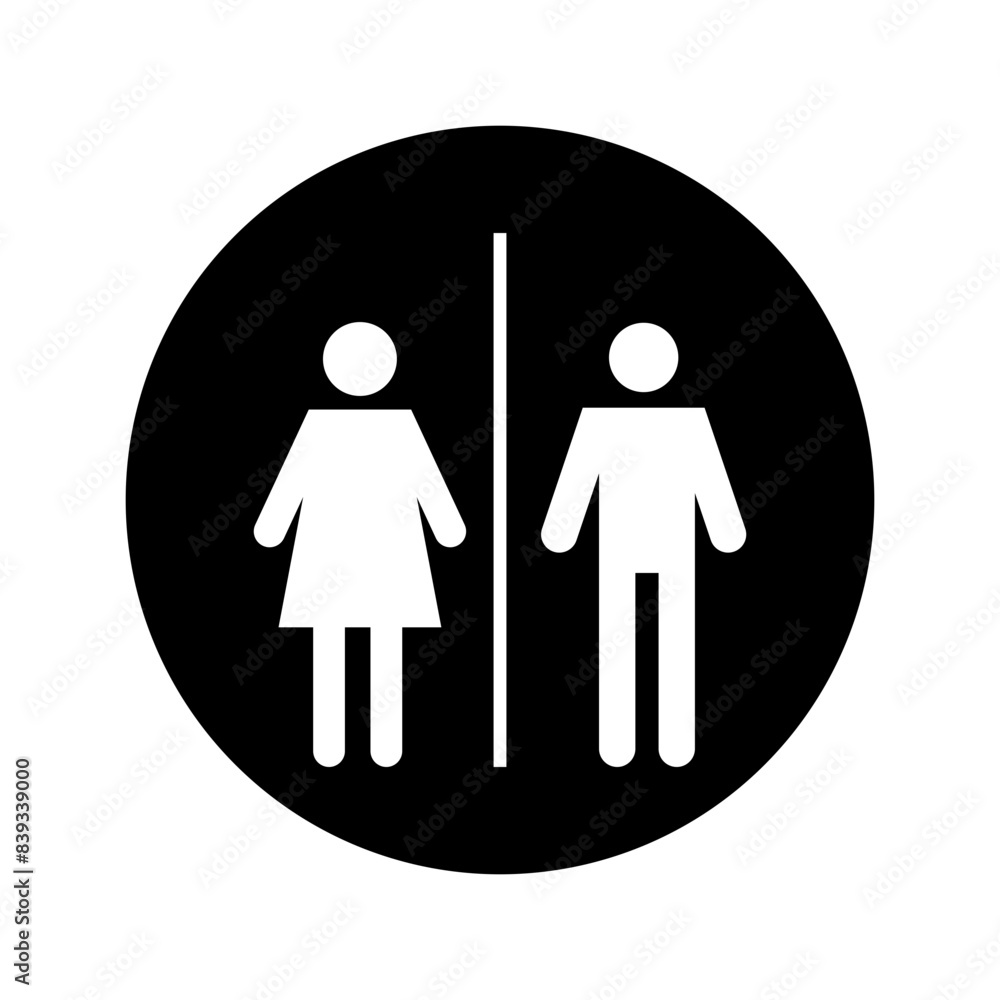 Toilet Icon Highlighting Essential Bathroom and Sanitation Facilities ...