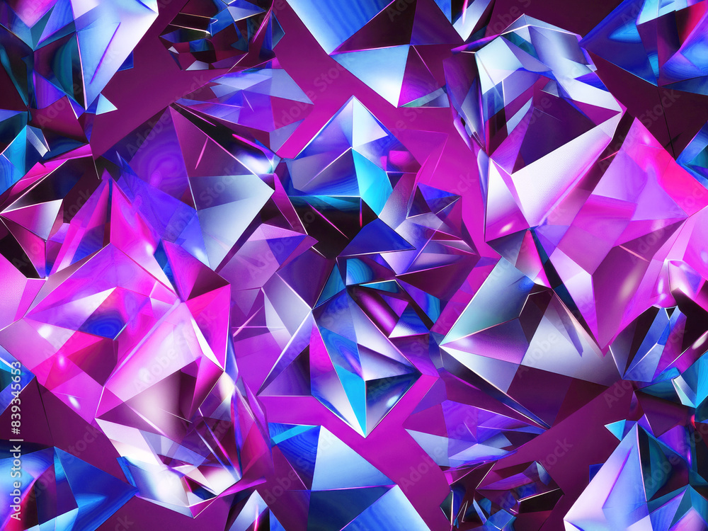 abstract sparkle shiny futuristic crystal gem stone modern bright ...
