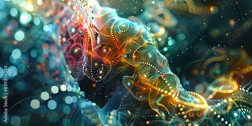 Biomorphic Binary: Organic shapes reminiscent of living creatures ...