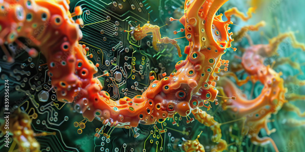 Biomorphic Binary: Organic shapes reminiscent of living creatures ...