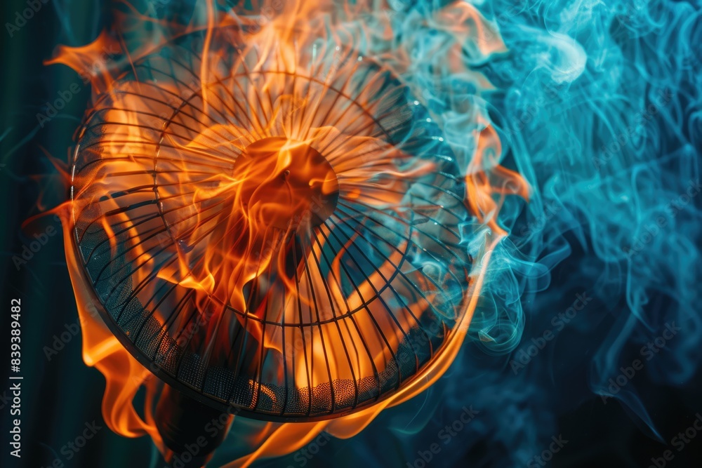 Blazing summer heat - show heat wave, high summer temperatures ...