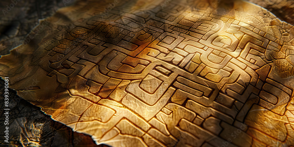 The Luminous Labyrinth Unveiled: A map of the Caves of Steel ...