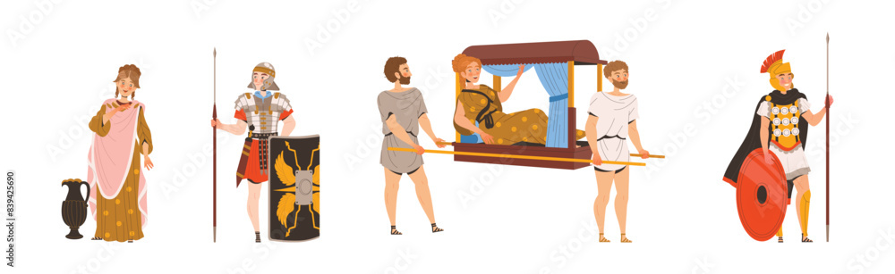 Ancient Romans Character as Cultural Ethnicity or Nationality from ...