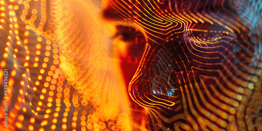 The Shifting Sands of Digital Identity: A blurry digital image ...