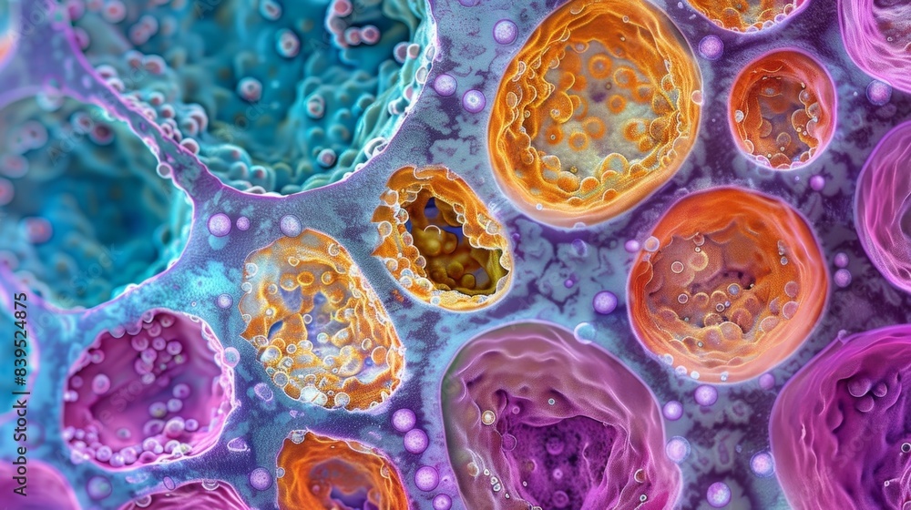 A section of the skin tissue with a labeled stem cell niche including ...