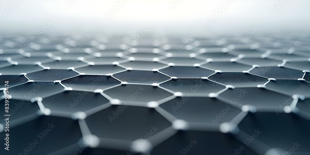 Detailed image of graphene transistors showcasing exceptional ...