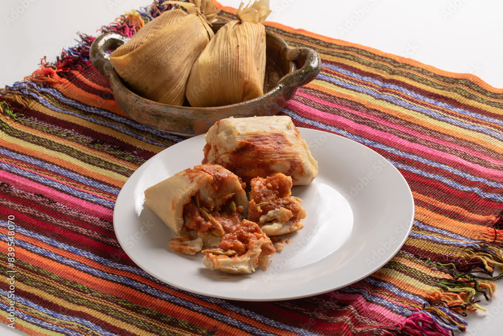 Poster Chuchitos guatemaltecos, comida típica guatemalteca hechos de ...