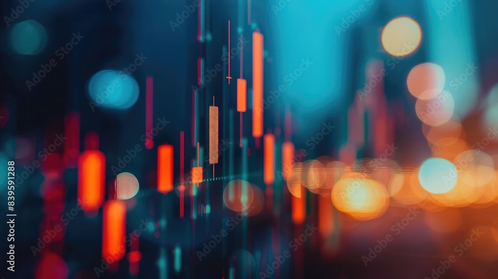 Candlestick ChartsCandlestick charts representing daily, weekly, or ...