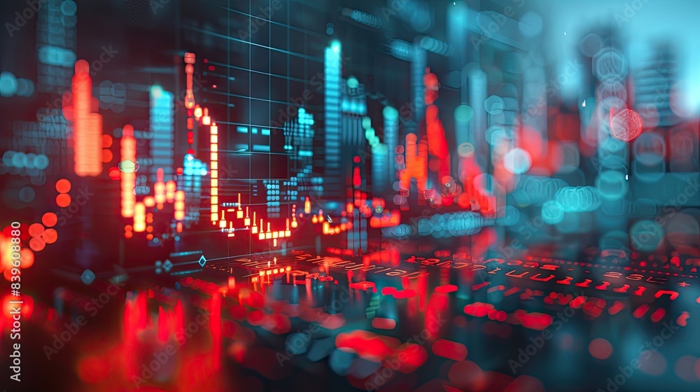 Business Down Turn A business downturn scenario, a high-resolution ...