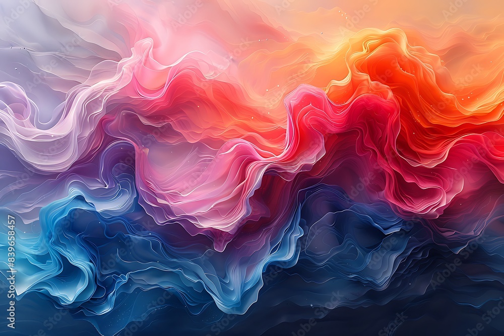 Transcendent Chroma Enter realm of transcendent abstraction where ...