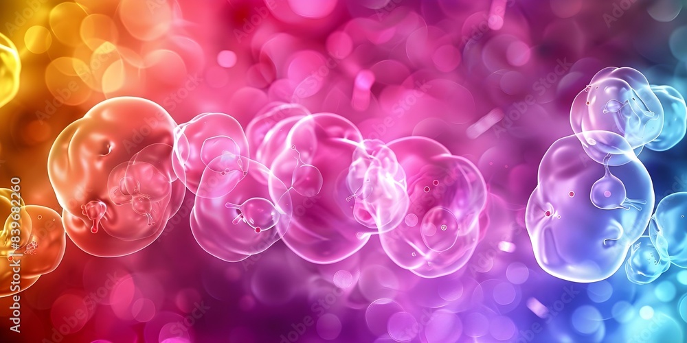 A visual representation of animal embryo development stages and mitosis ...
