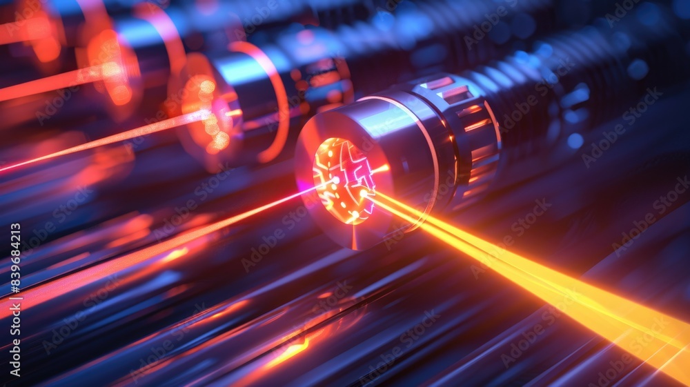 advanced optical amplifier boosting a weak signal along a long-distance ...