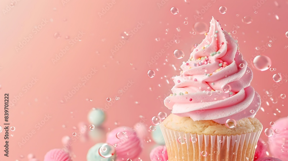 cupcake, cake, food, icing, sweet, celebration, dessert, baked ...