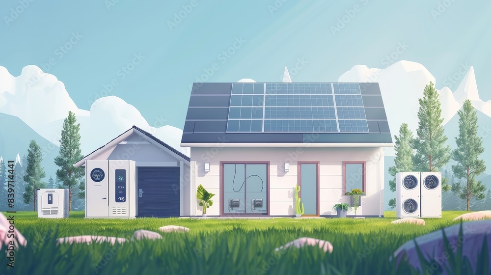 wide banner design of a infographic diagram for battery packs ...