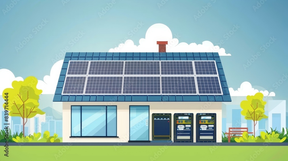 wide banner design of a infographic diagram for battery packs ...